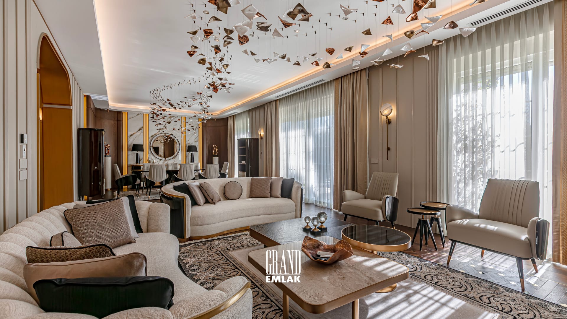 Antalya, Kemerağzı’nda, Lara Hill Sitesi’nde Kış Bahçeli Ultra Lüks B ...